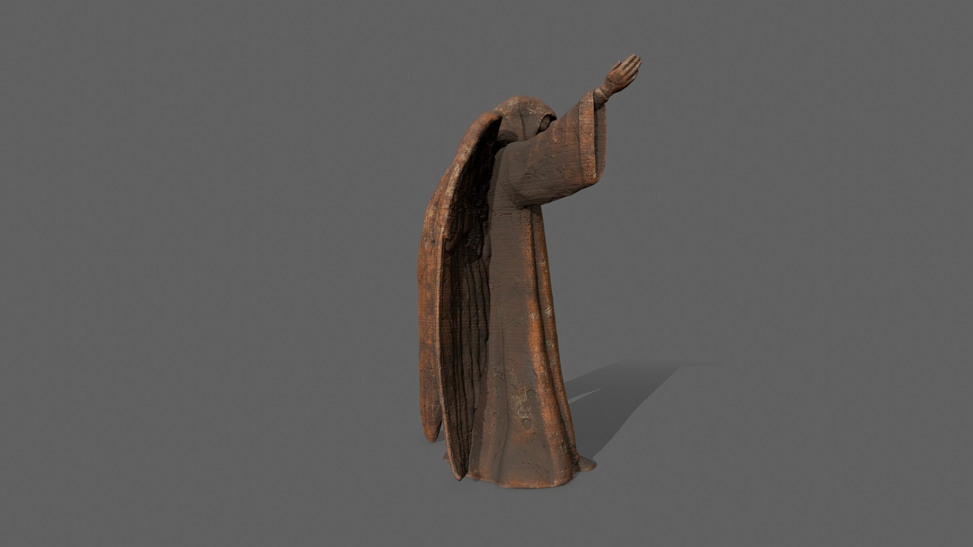 Angel Statue 3D Model - TurboSquid 1992393