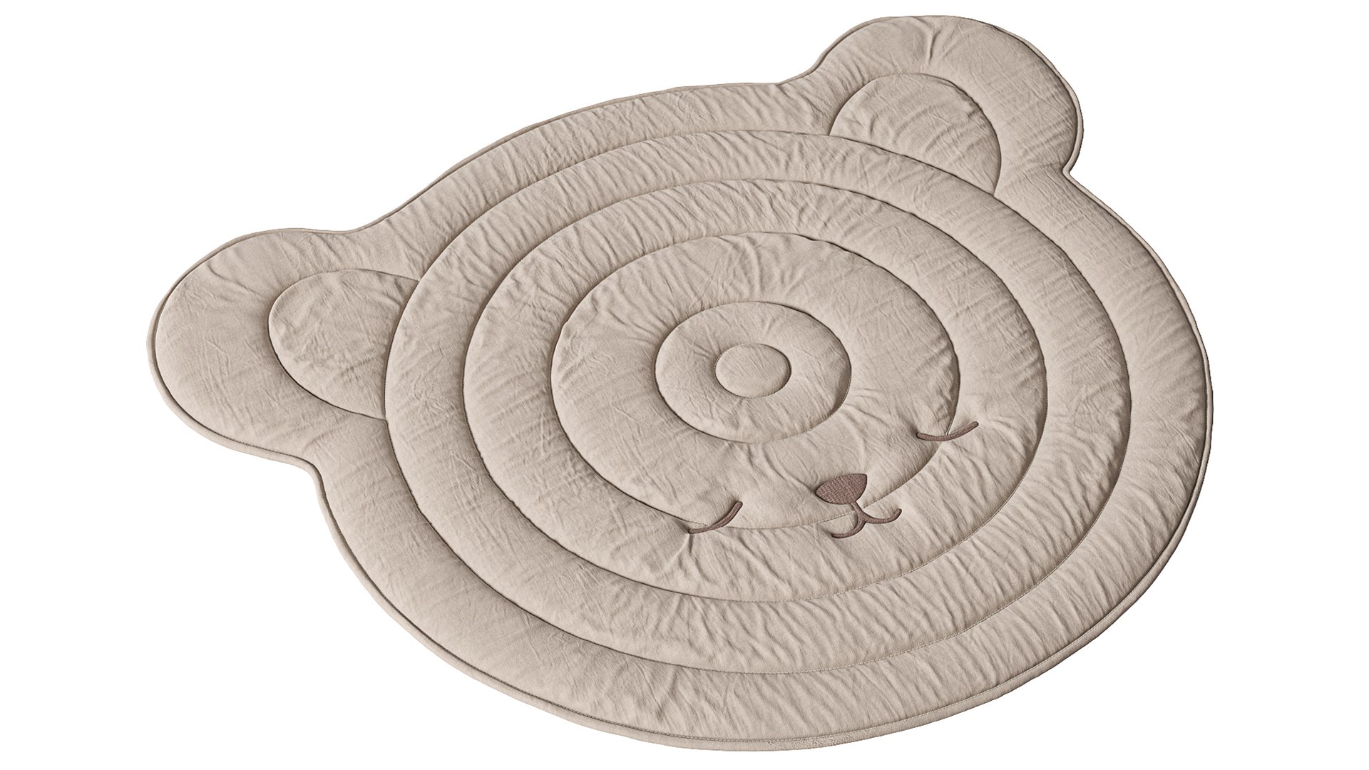 HM Cotton Bear Baby Mat 3D Model - TurboSquid 2195382
