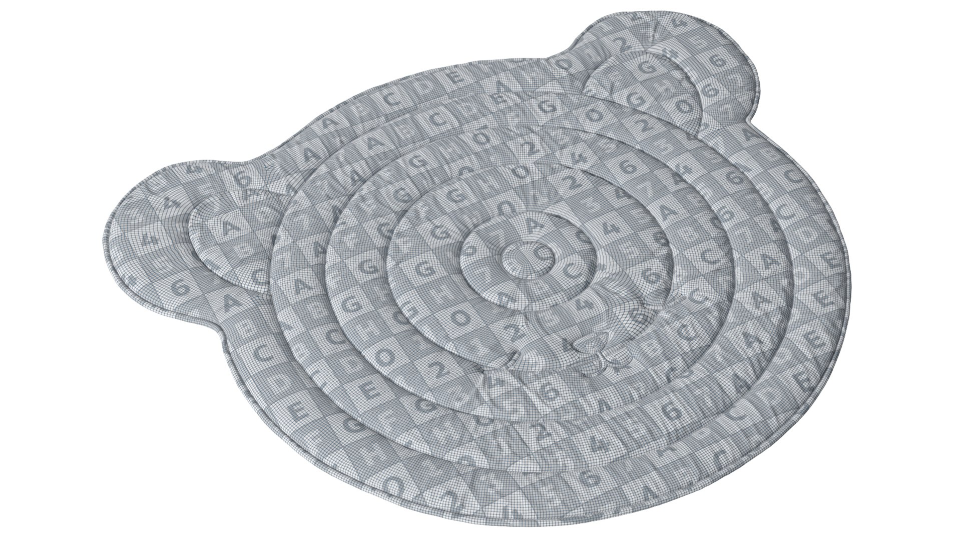 HM Cotton Bear Baby Mat 3D Model - TurboSquid 2195382