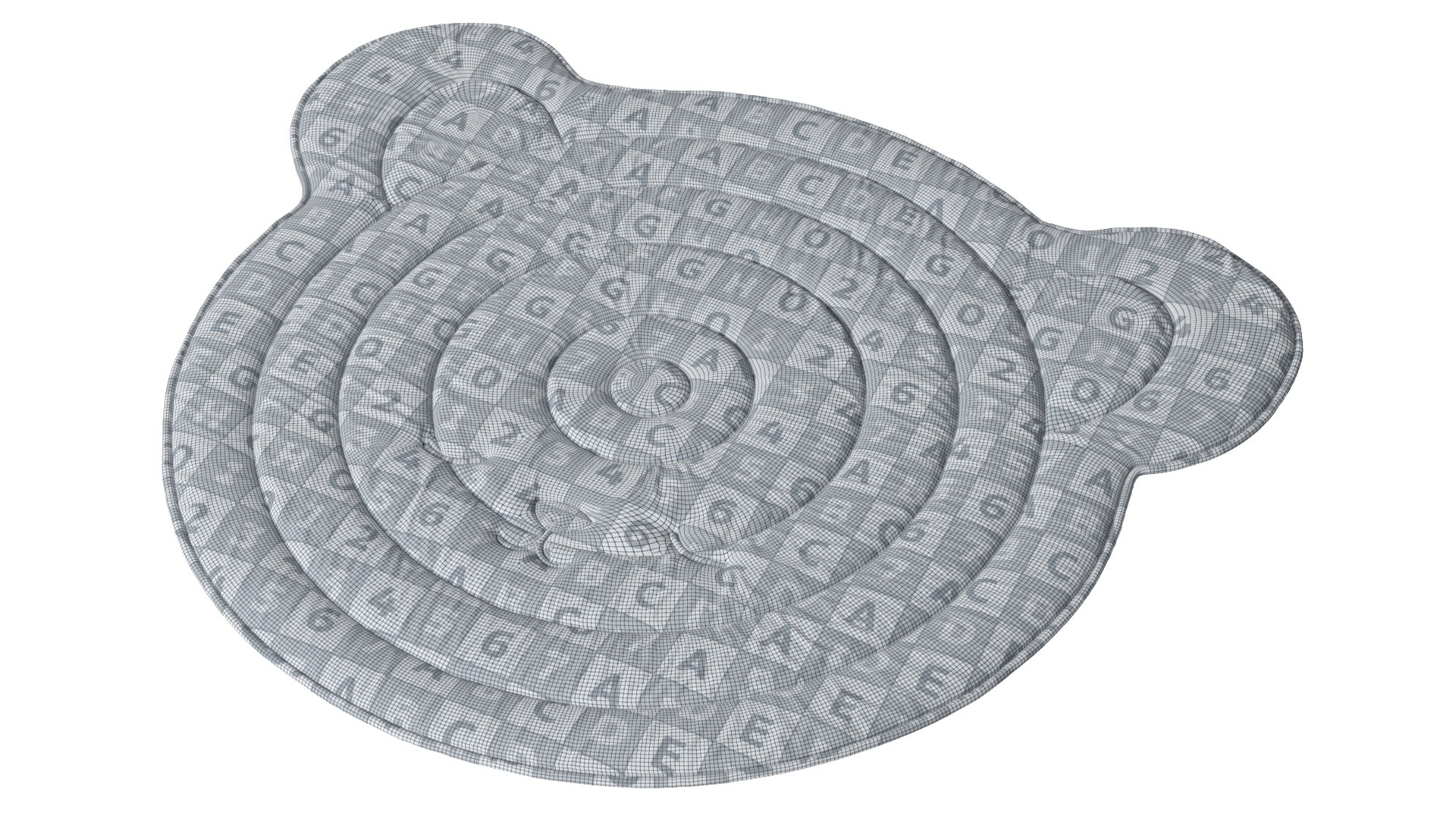 HM Cotton Bear Baby Mat 3D Model - TurboSquid 2195382