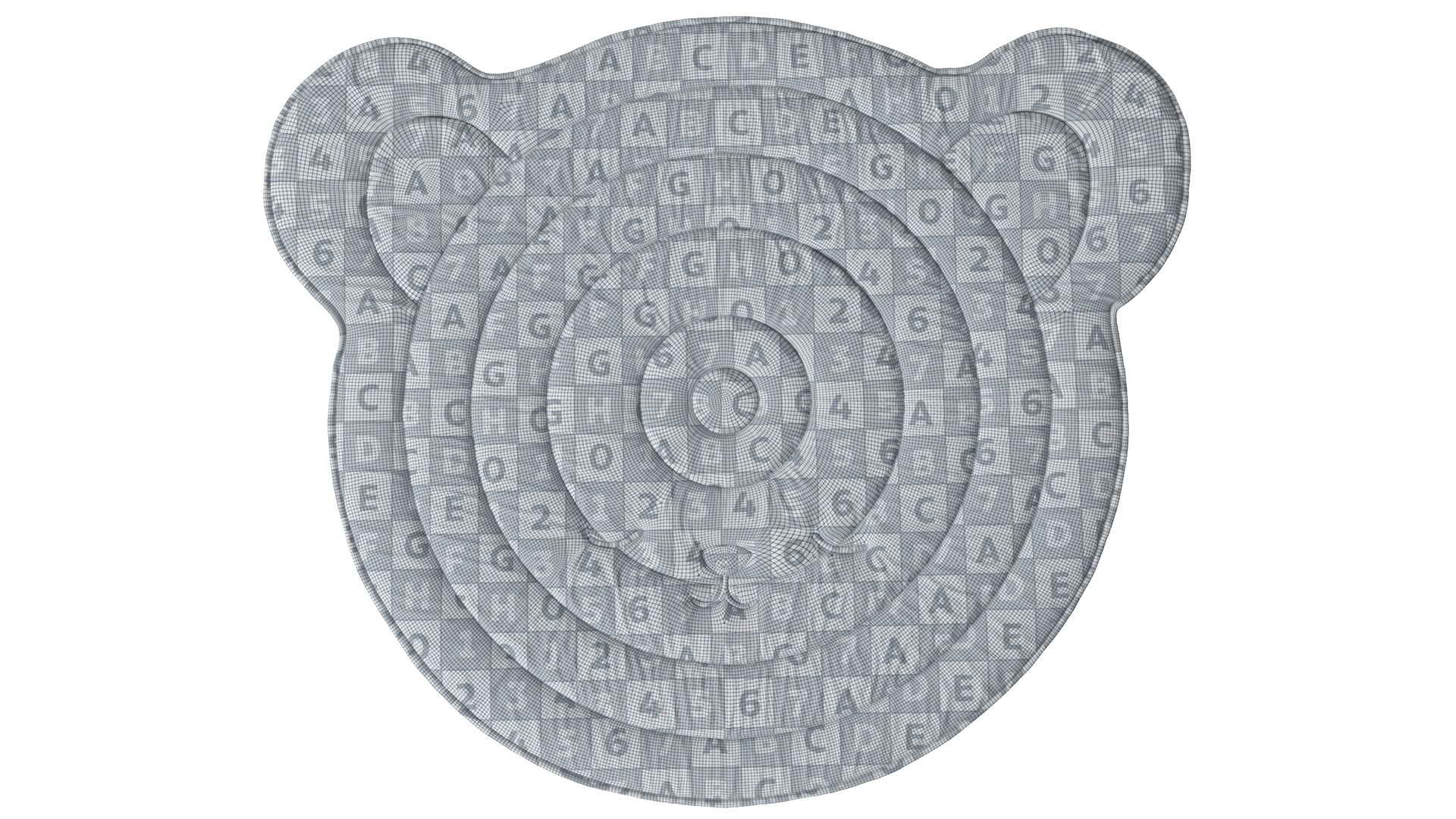 HM Cotton Bear Baby Mat 3D Model - TurboSquid 2195382