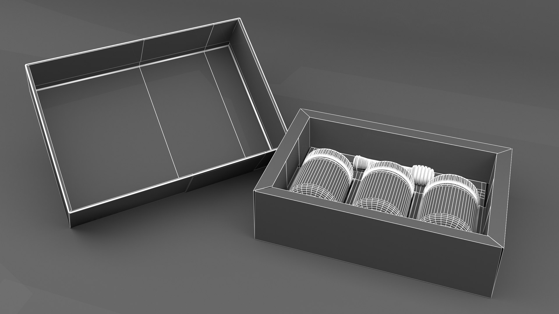 Packaging Of 3 Honey Jars 3D Model - TurboSquid 2013932