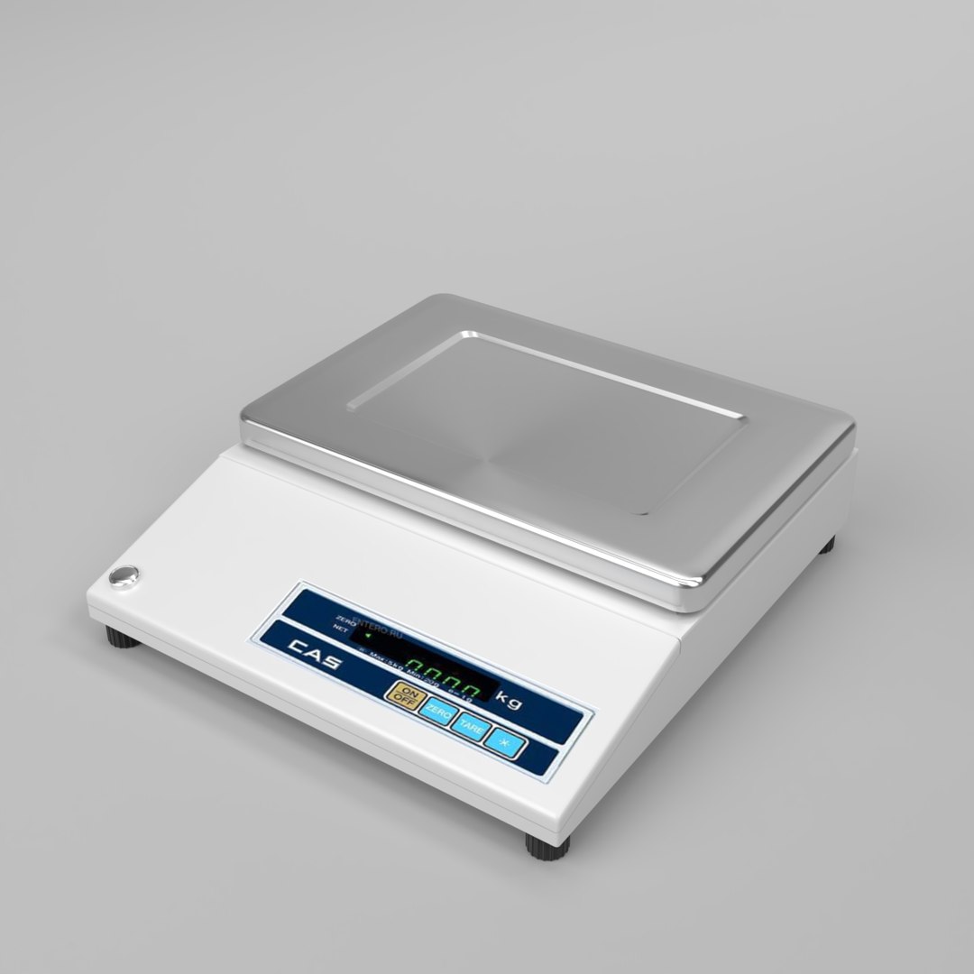 3D Interior Batch Weigh Scales - TurboSquid 1263253