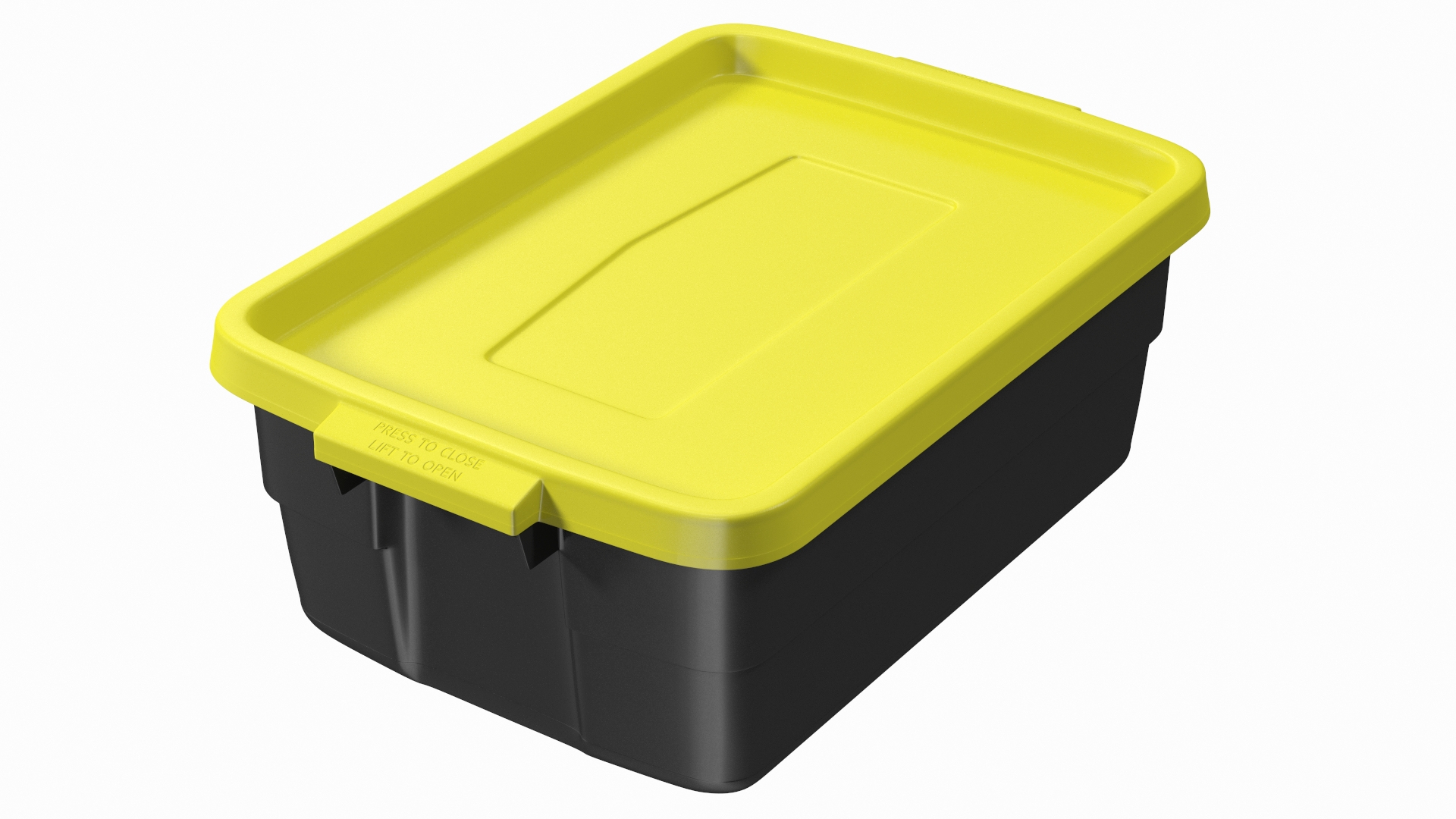 Polyethylene Storage Bin 10 Gallon Model - TurboSquid 1799504