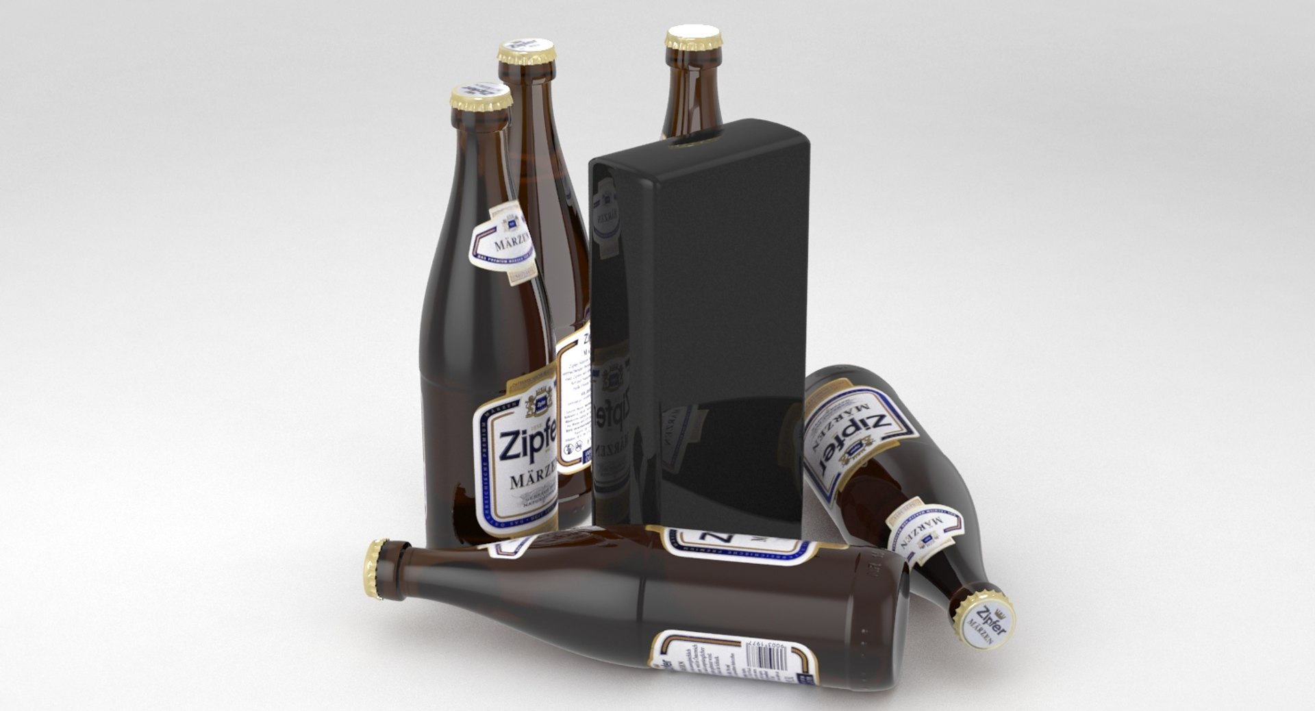 3D beer model - TurboSquid 1260633