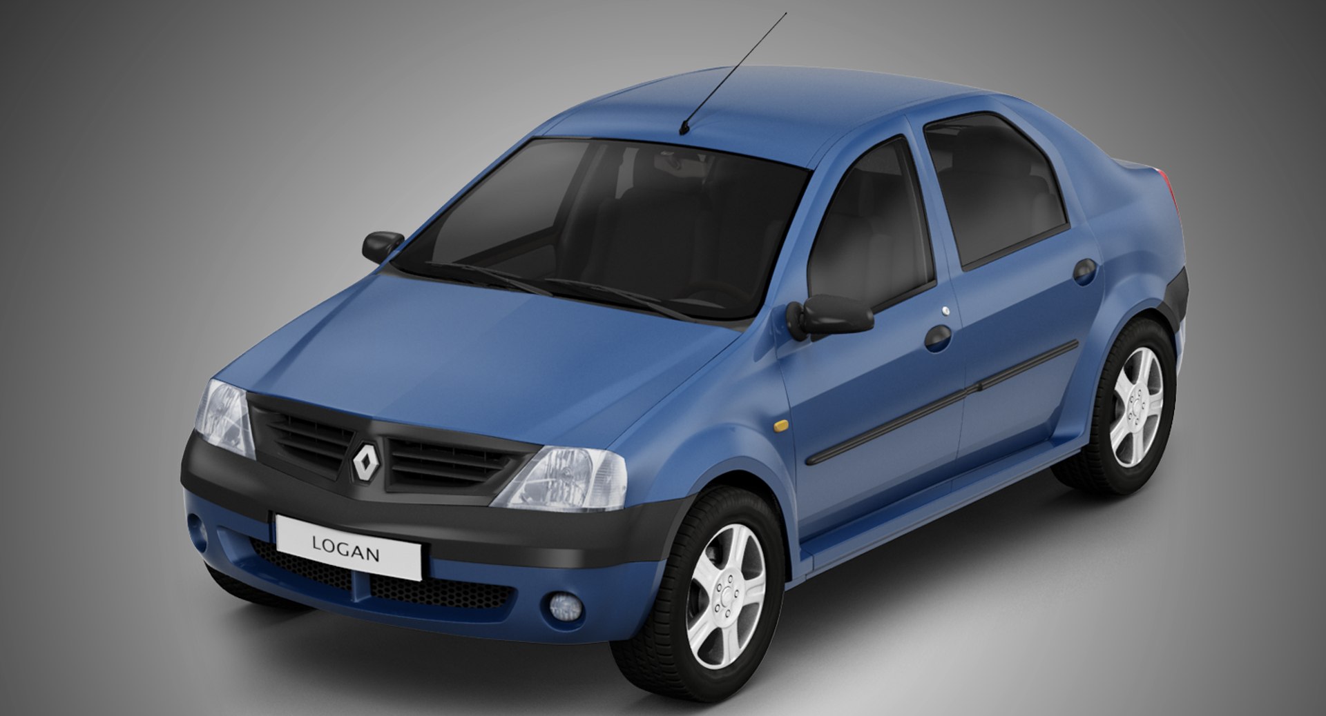 3d renault logan 90 l90