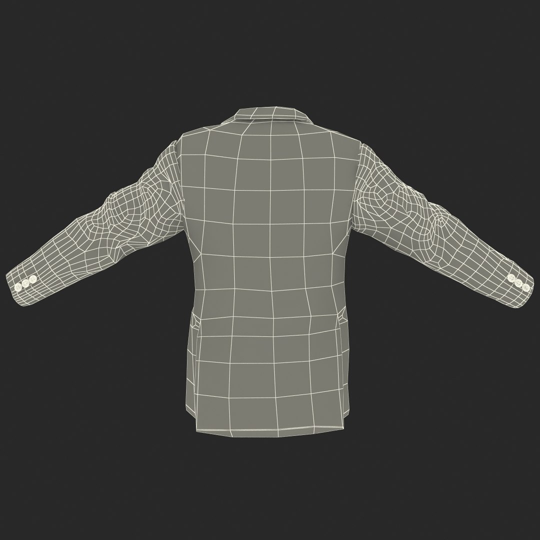3ds max mens suit jacket 7