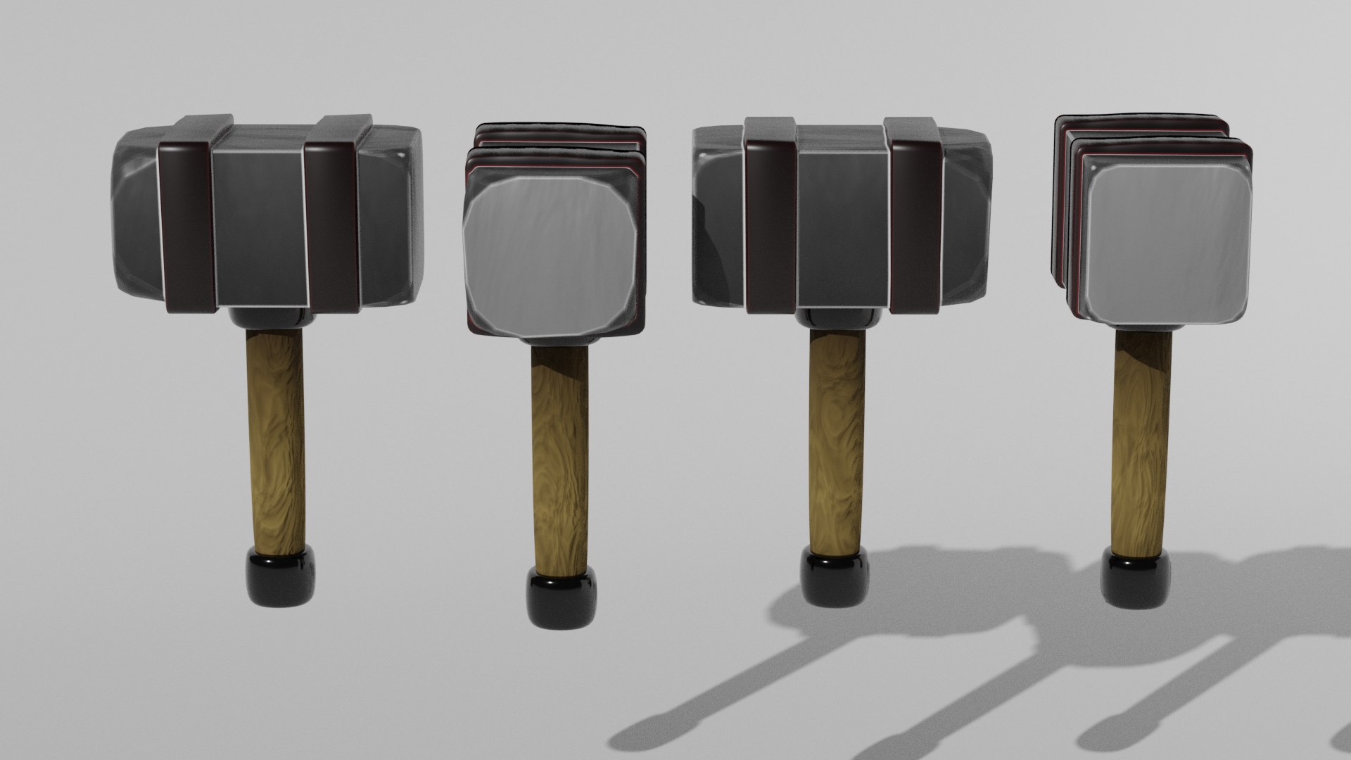 Stone Hammer Model - TurboSquid 1983307