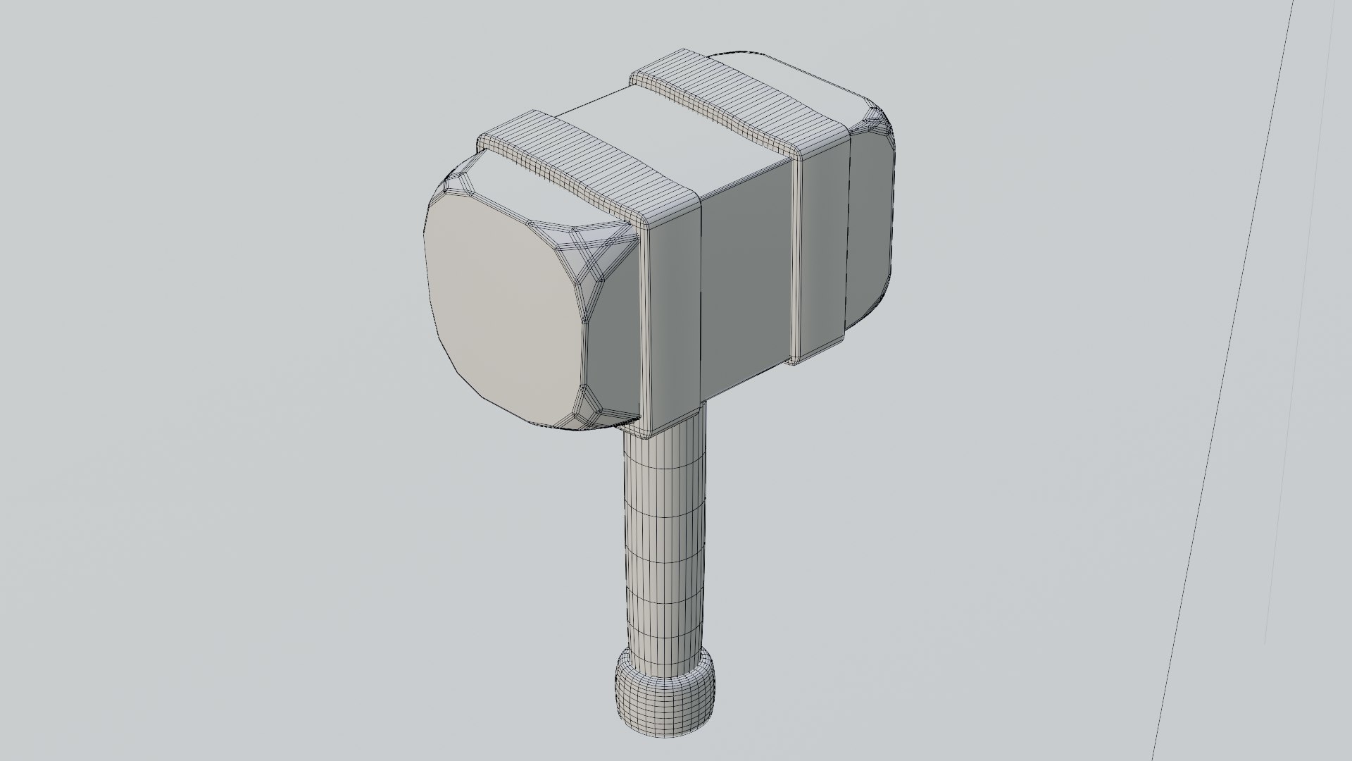Stone Hammer Model - TurboSquid 1983307