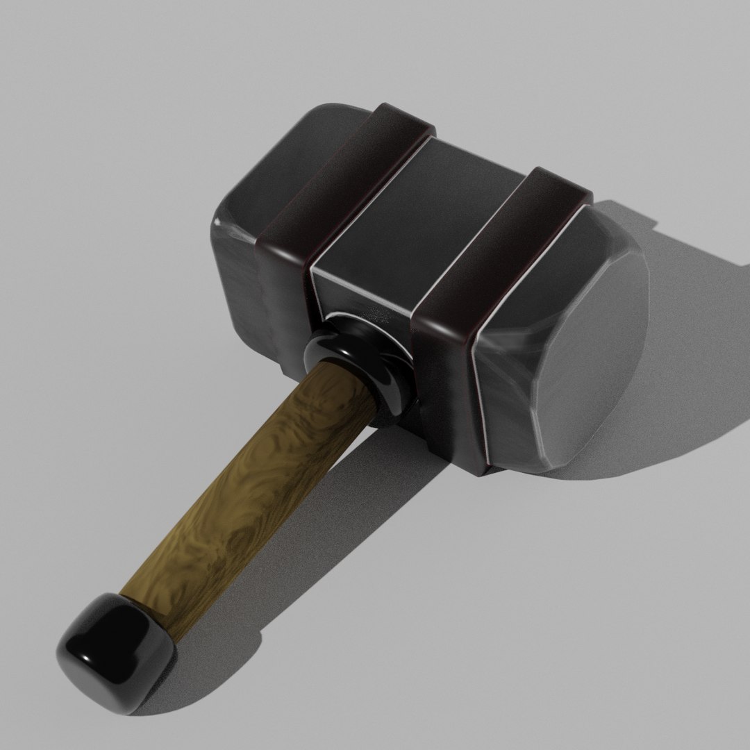 Stone Hammer Model - TurboSquid 1983307