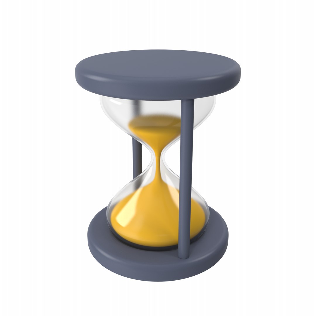 Hourglass Cartoon Model - TurboSquid 2267973