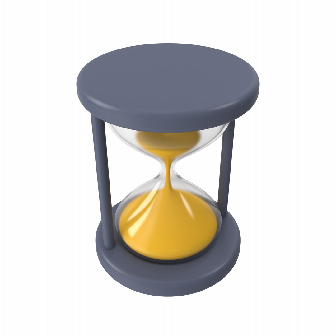 Hourglass Cartoon Model - TurboSquid 2267973