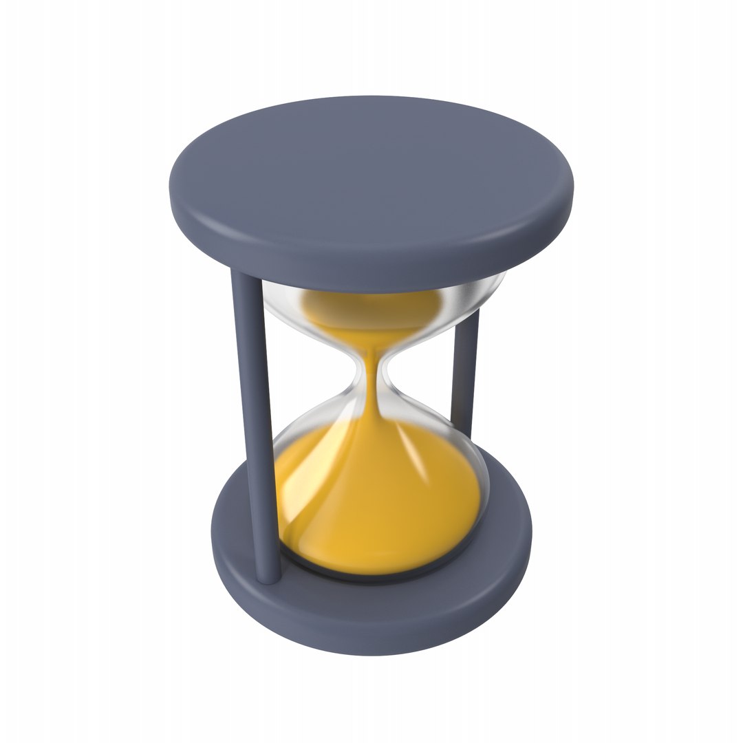 Hourglass Cartoon Model - TurboSquid 2267973