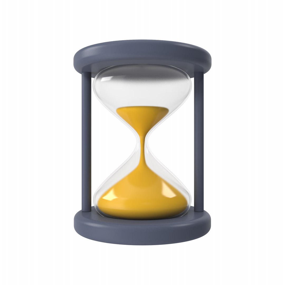 Hourglass Cartoon Model - TurboSquid 2267973