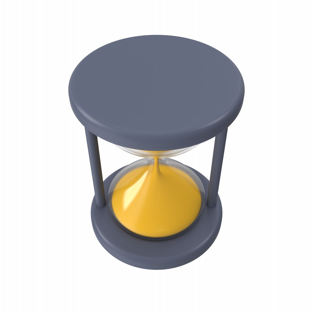 Hourglass Cartoon Model - TurboSquid 2267973