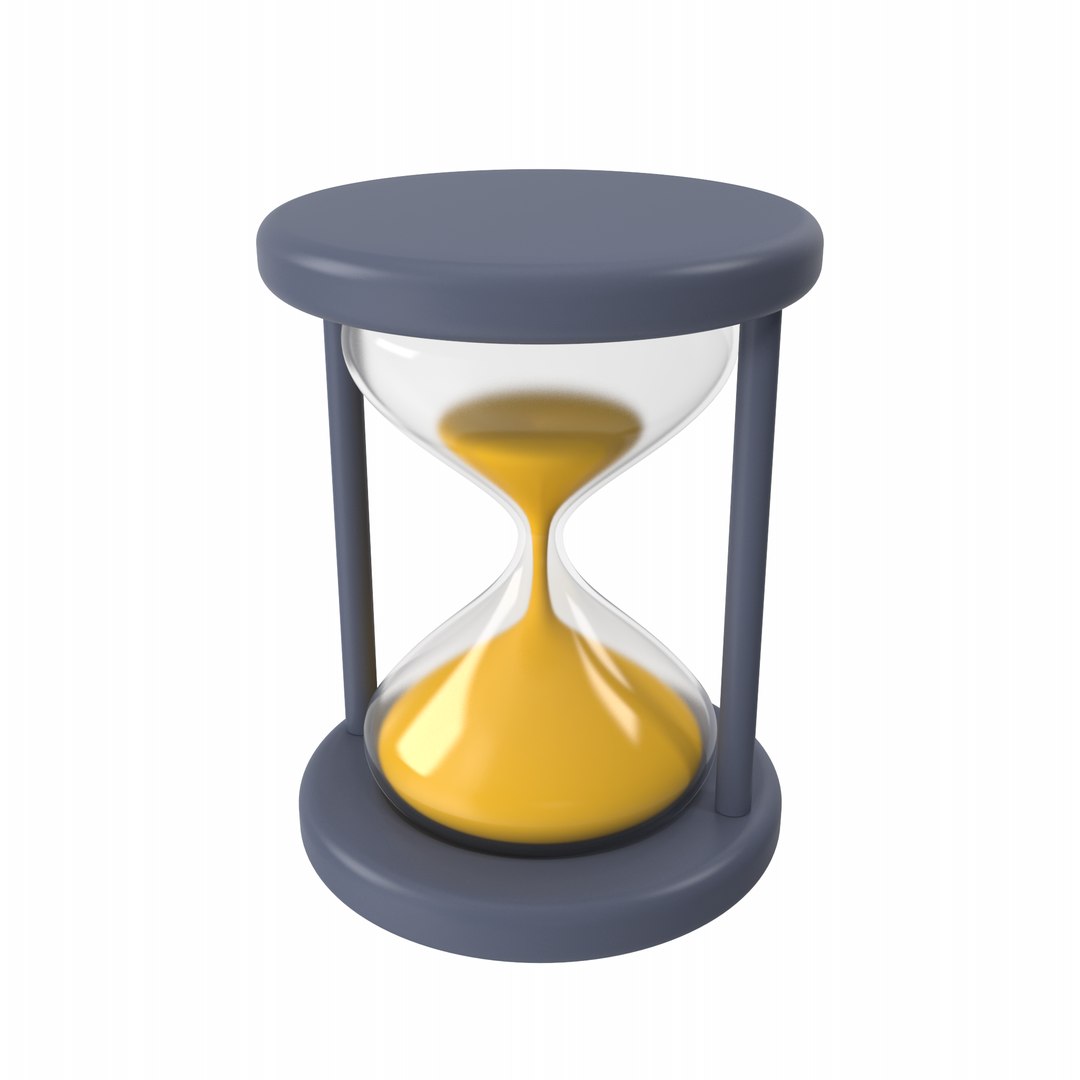 Hourglass Cartoon Model - TurboSquid 2267973