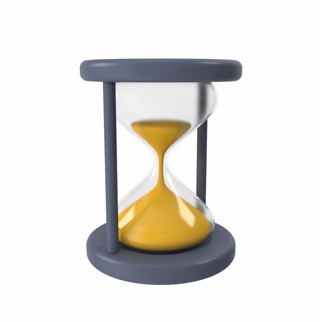 Hourglass Cartoon Model - TurboSquid 2267973