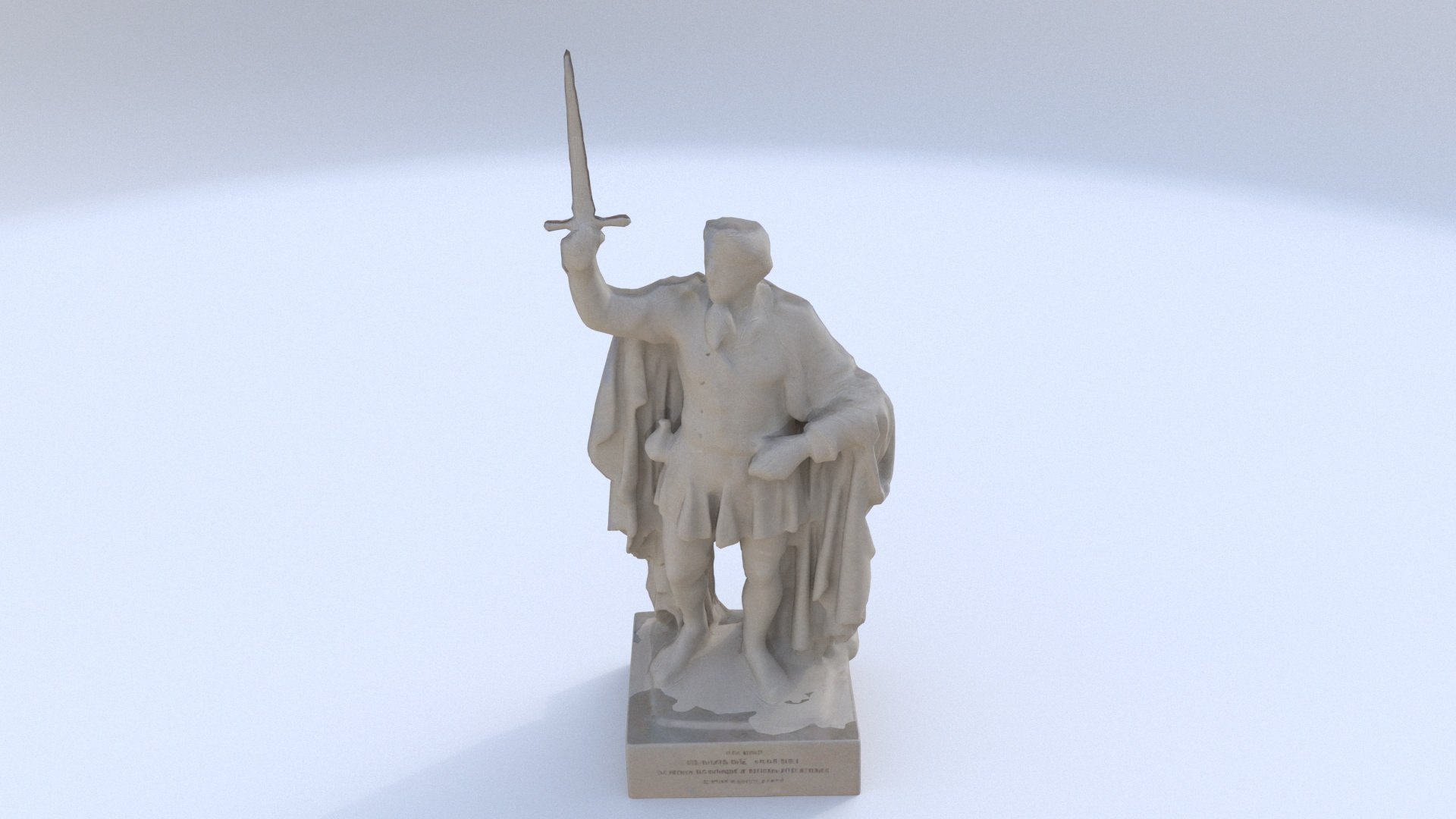 5 Photogrammetry 3D Model Of European Statues 3D Model - TurboSquid 2331587