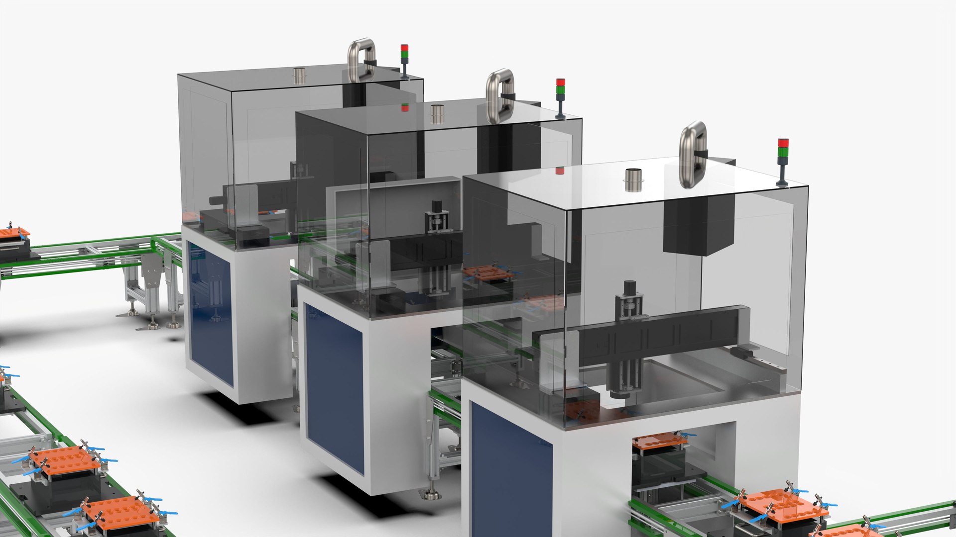 3D Square Shell Manual Welding And Visual Inspection Line - TurboSquid ...