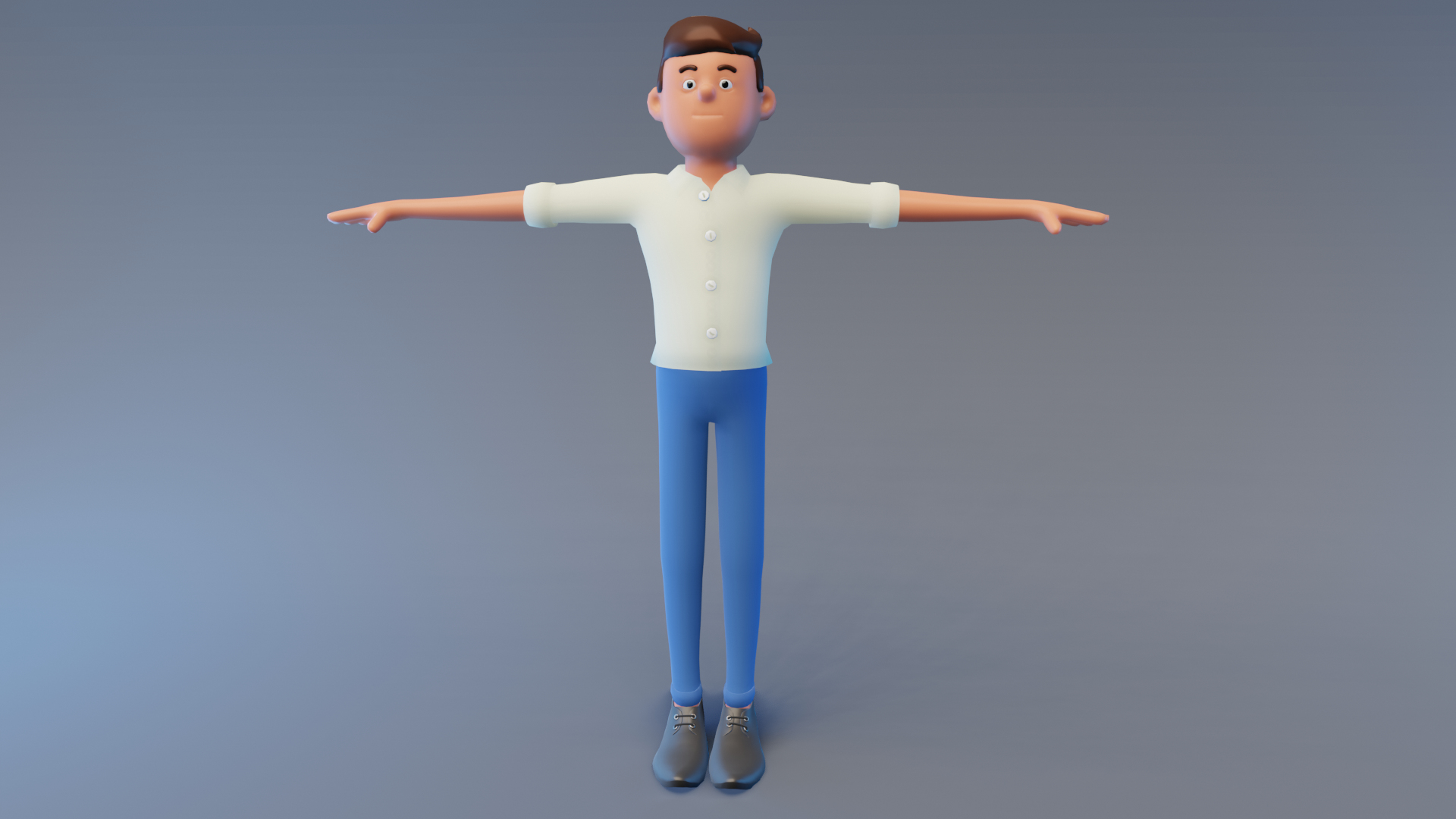 3D Man Cartoon Rigged Character - TurboSquid 1661943