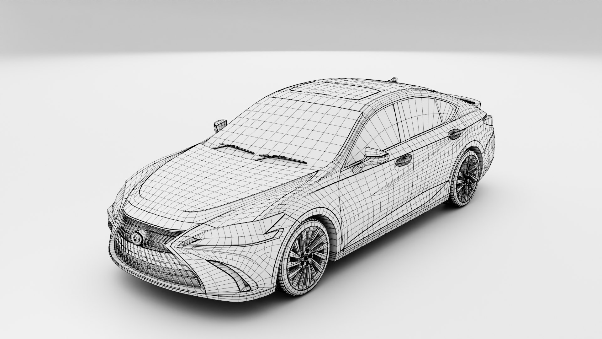 3D Car Lexus ES 2023 With Textures 3D Model - TurboSquid 2226139