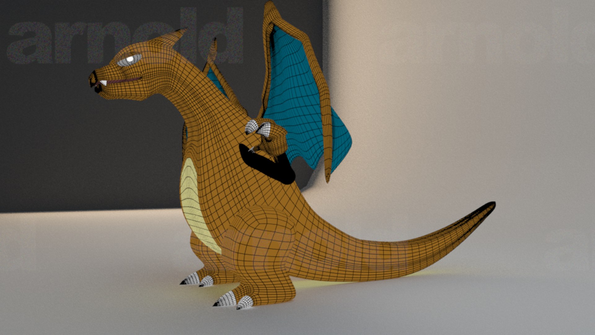 Charizard Pokemon Tv Obj