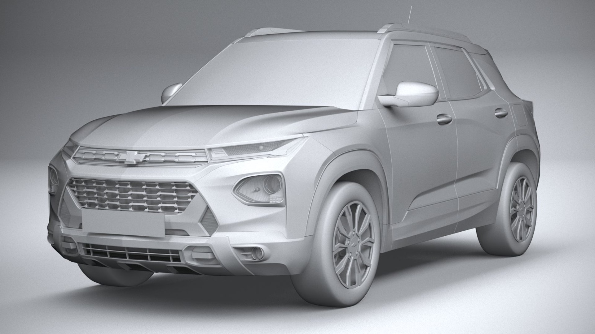 Chevrolet trailblazer active 3D model - TurboSquid 1491907