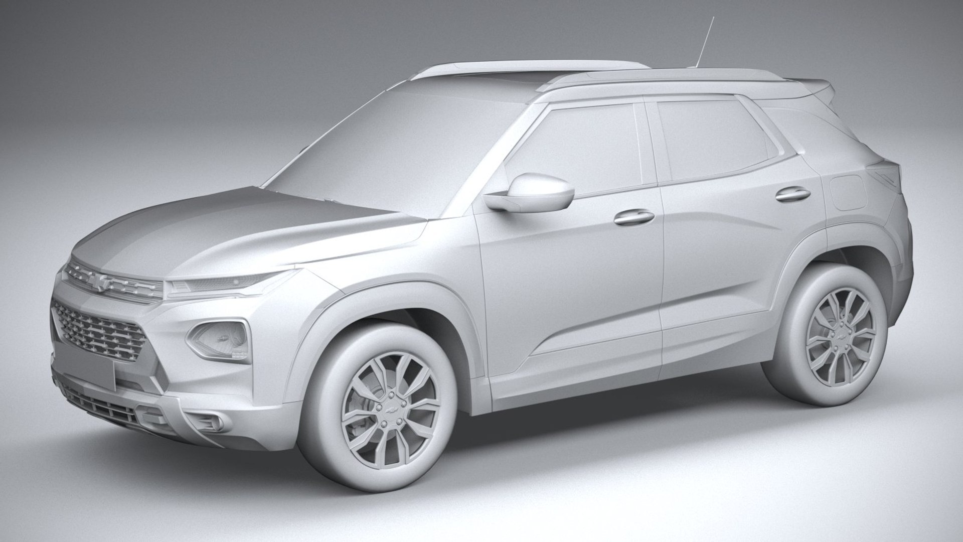 Chevrolet trailblazer active 3D model - TurboSquid 1491907
