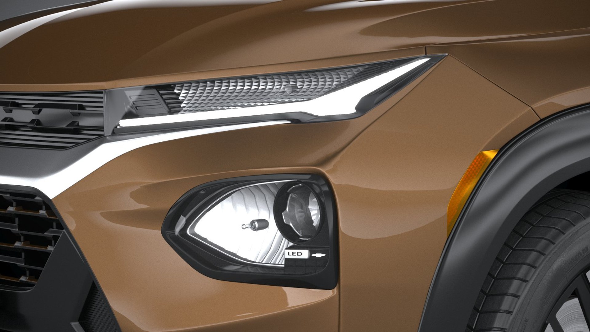 Chevrolet trailblazer active 3D model - TurboSquid 1491907