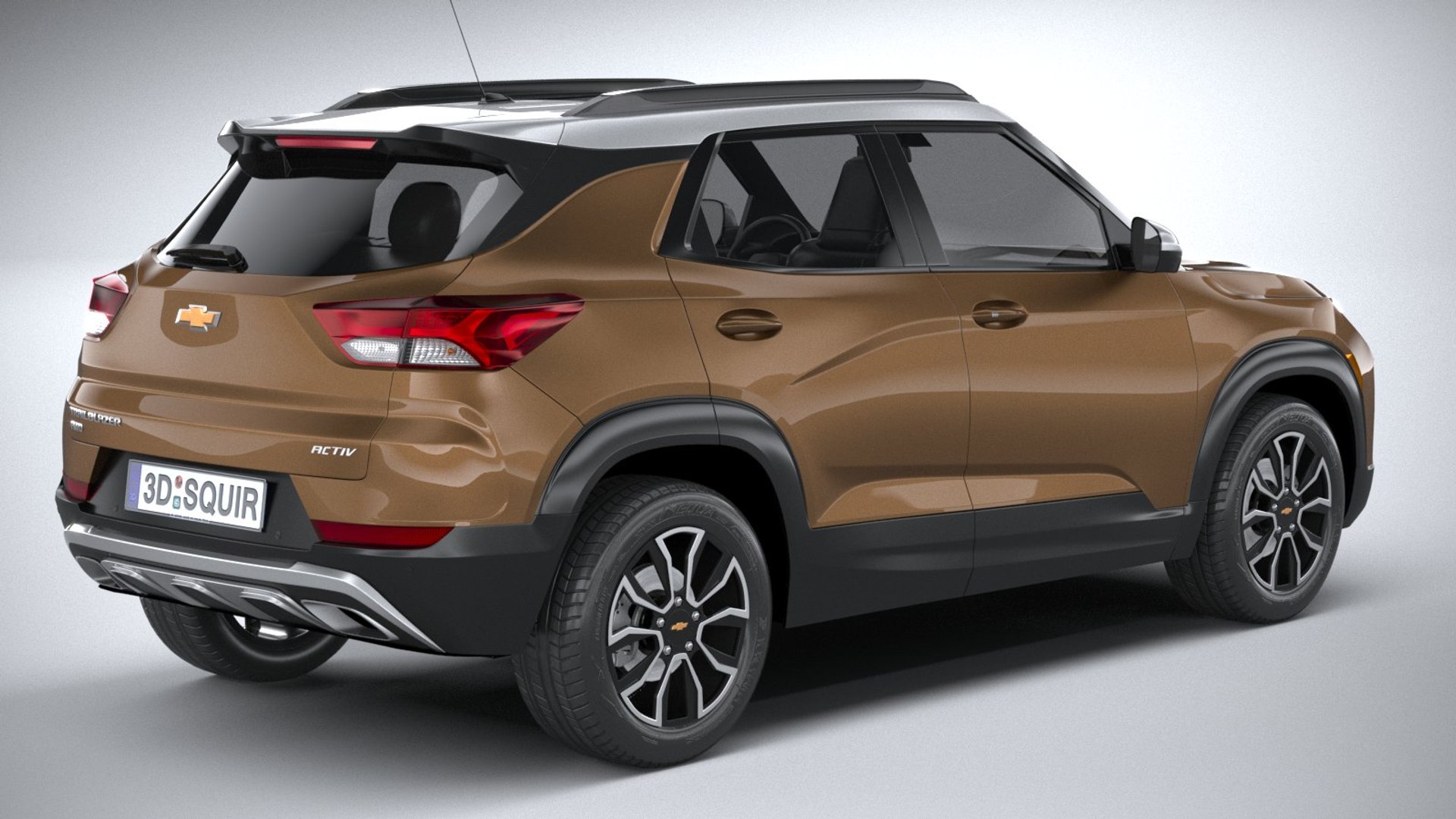 Chevrolet trailblazer active 3D model - TurboSquid 1491907