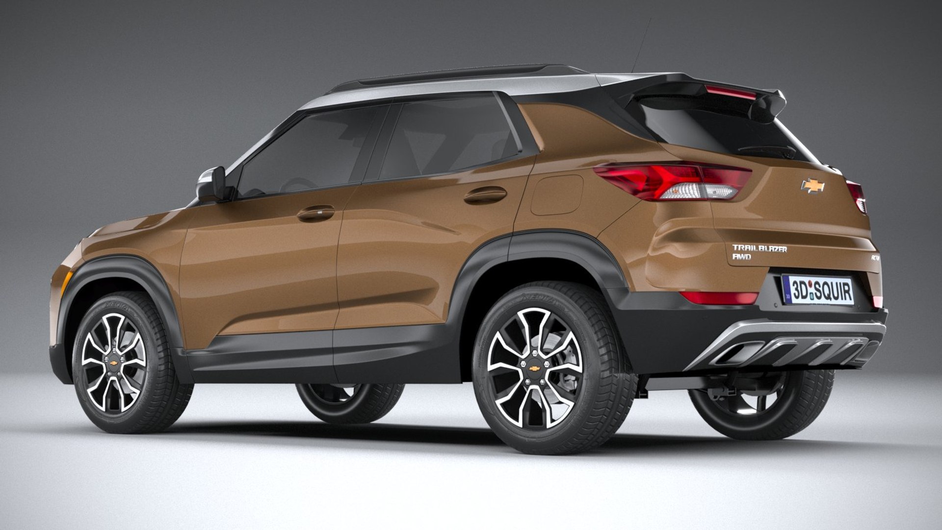 Chevrolet Trailblazer Active 3D Model - TurboSquid 1491907