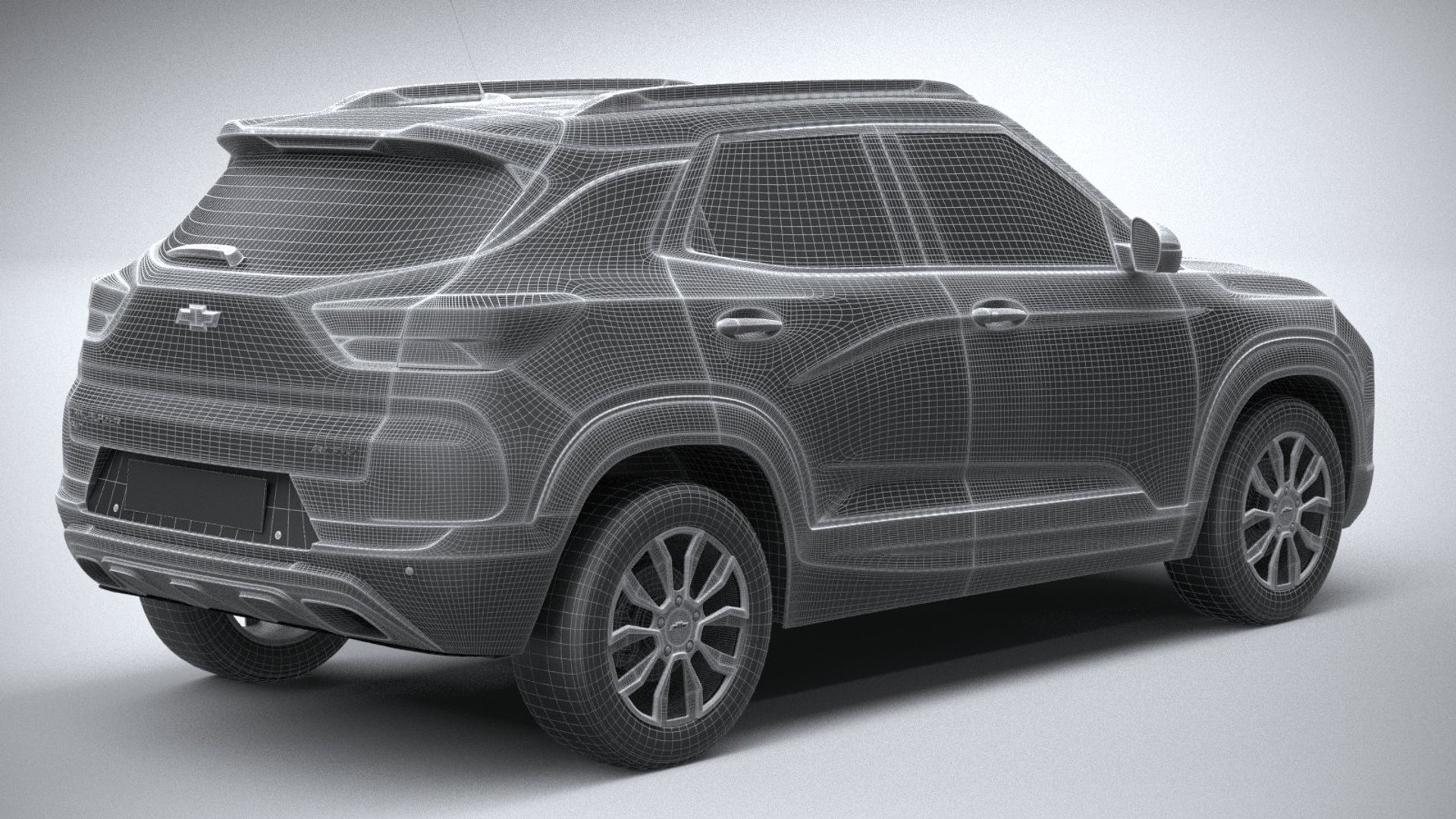 Chevrolet trailblazer active 3D model - TurboSquid 1491907