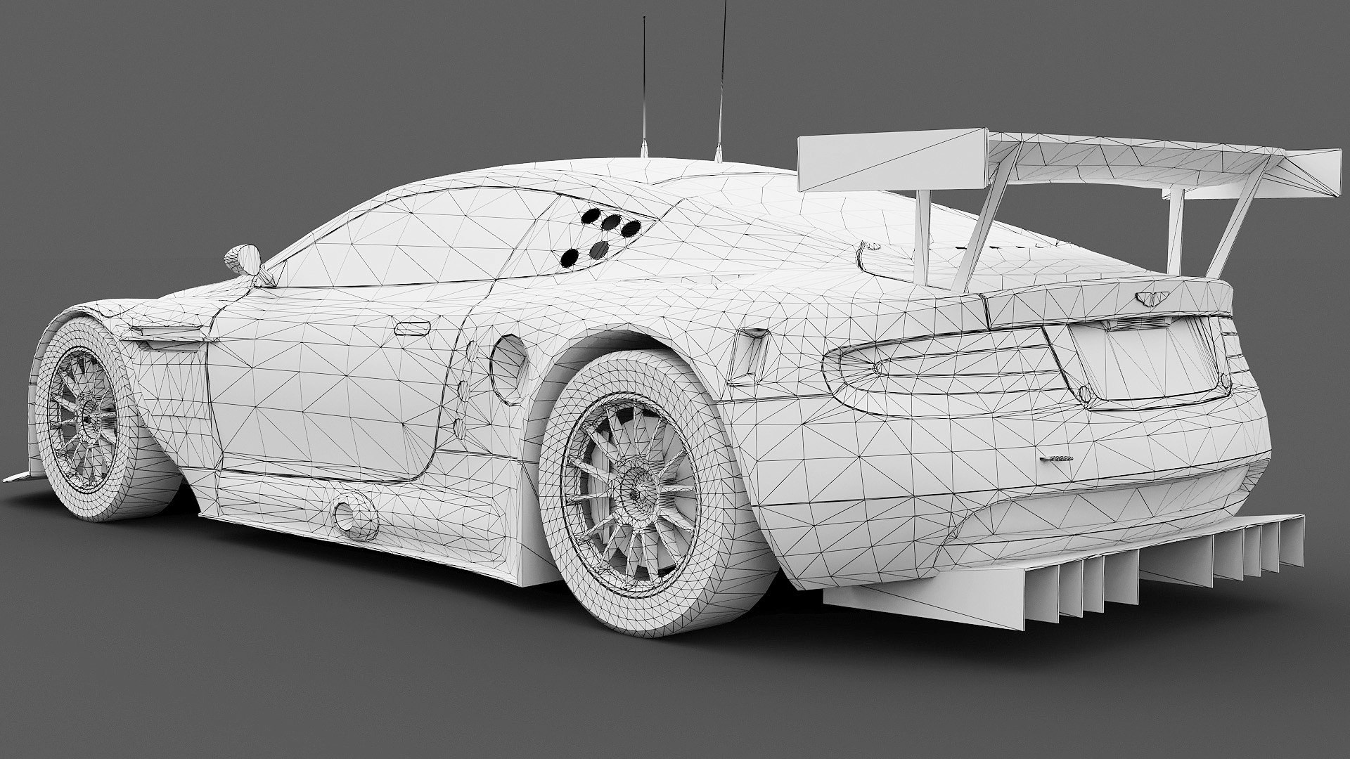 3D Aston Masrtin Dbr9 Model - TurboSquid 1911260
