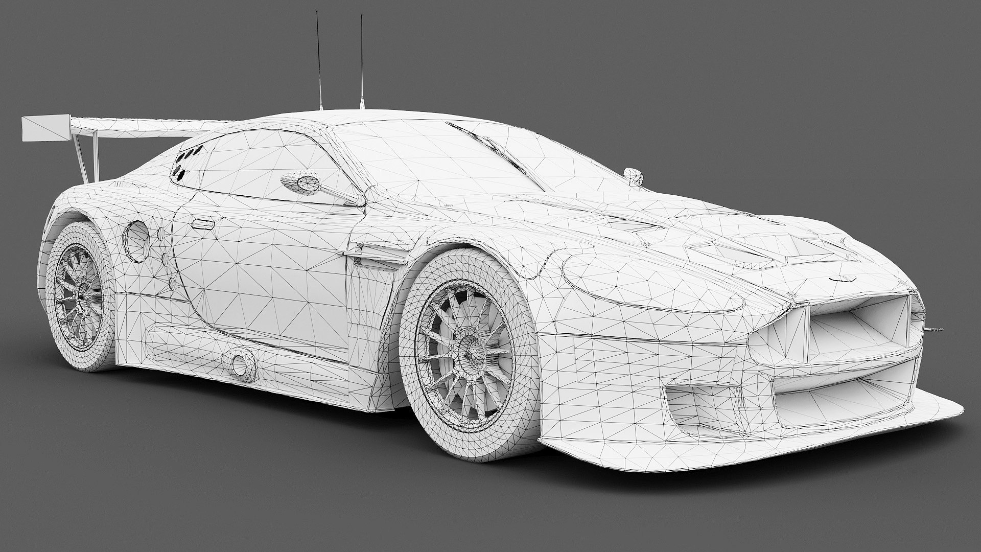 3D Aston Masrtin Dbr9 Model - TurboSquid 1911260