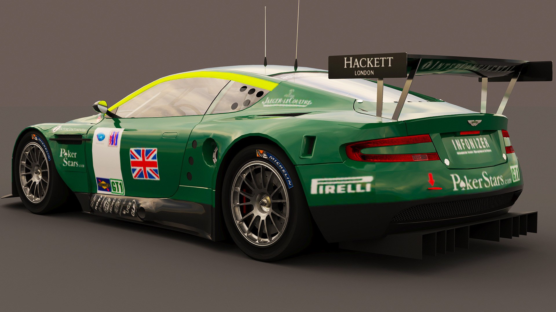 3D Aston Masrtin Dbr9 Model - TurboSquid 1911260