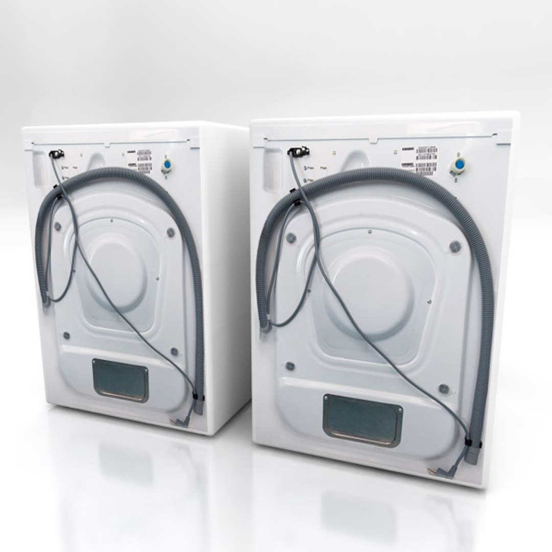 3d Washing Machine C Model