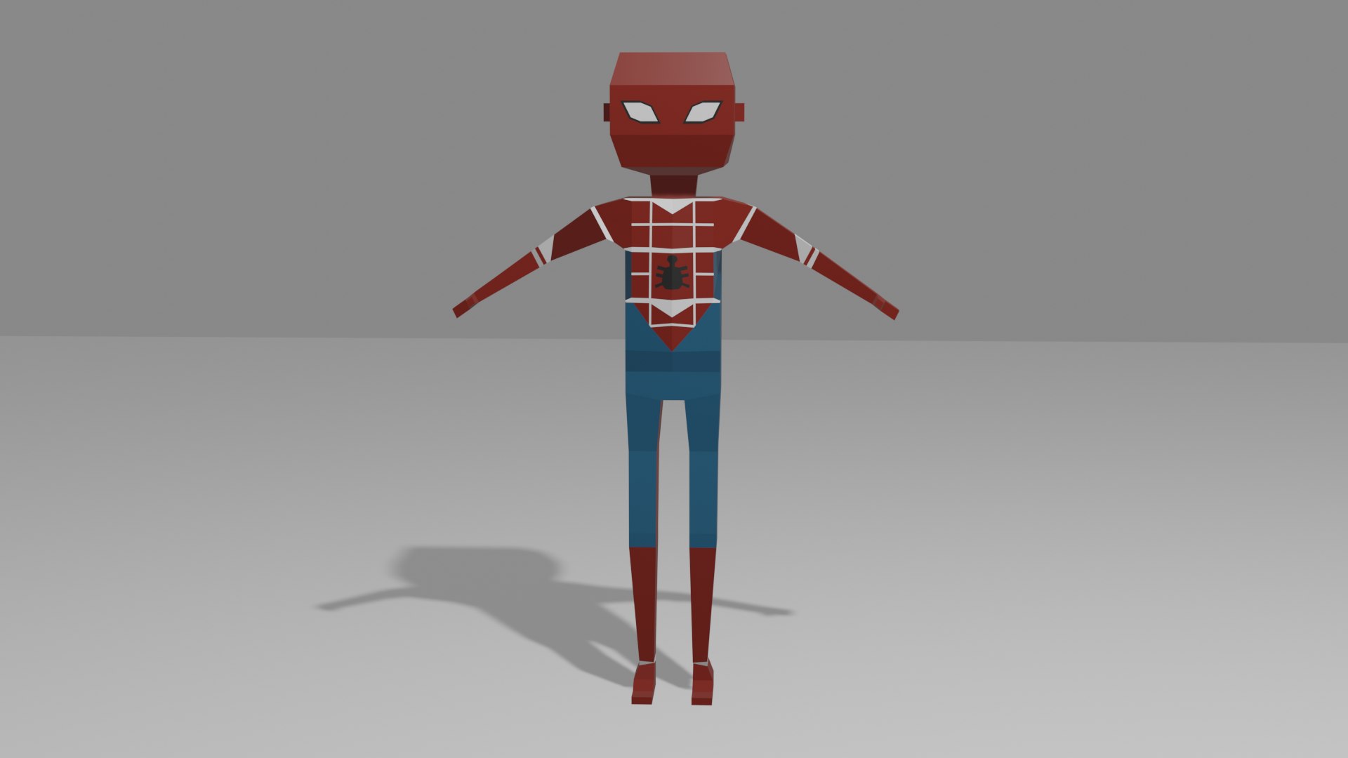 3D Spider Man Low Poly Model - TurboSquid 1920915