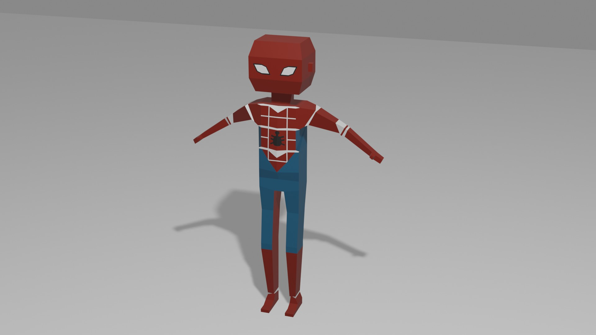 3D Spider Man Low Poly Model - TurboSquid 1920915
