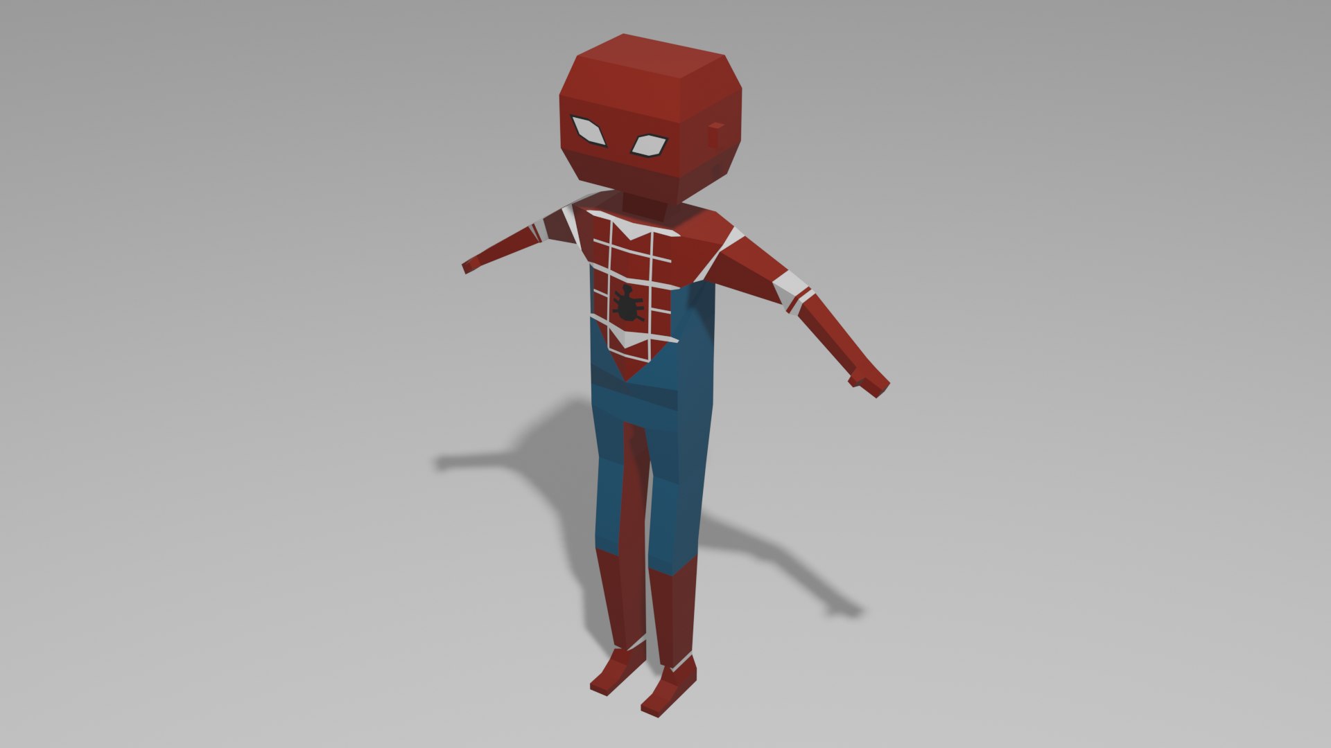 3D Spider Man Low Poly Model - TurboSquid 1920915