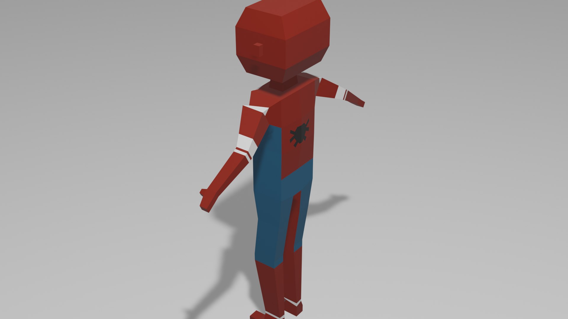 3D Spider Man Low Poly Model - TurboSquid 1920915
