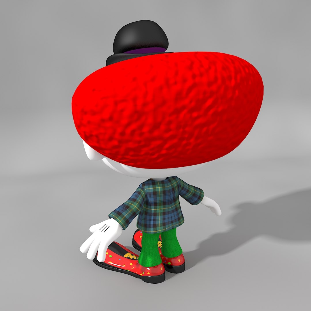 Model Clown Cartoon Ged