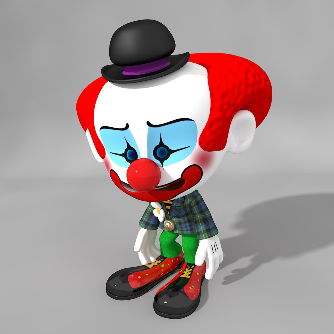 Model Clown Cartoon Ged