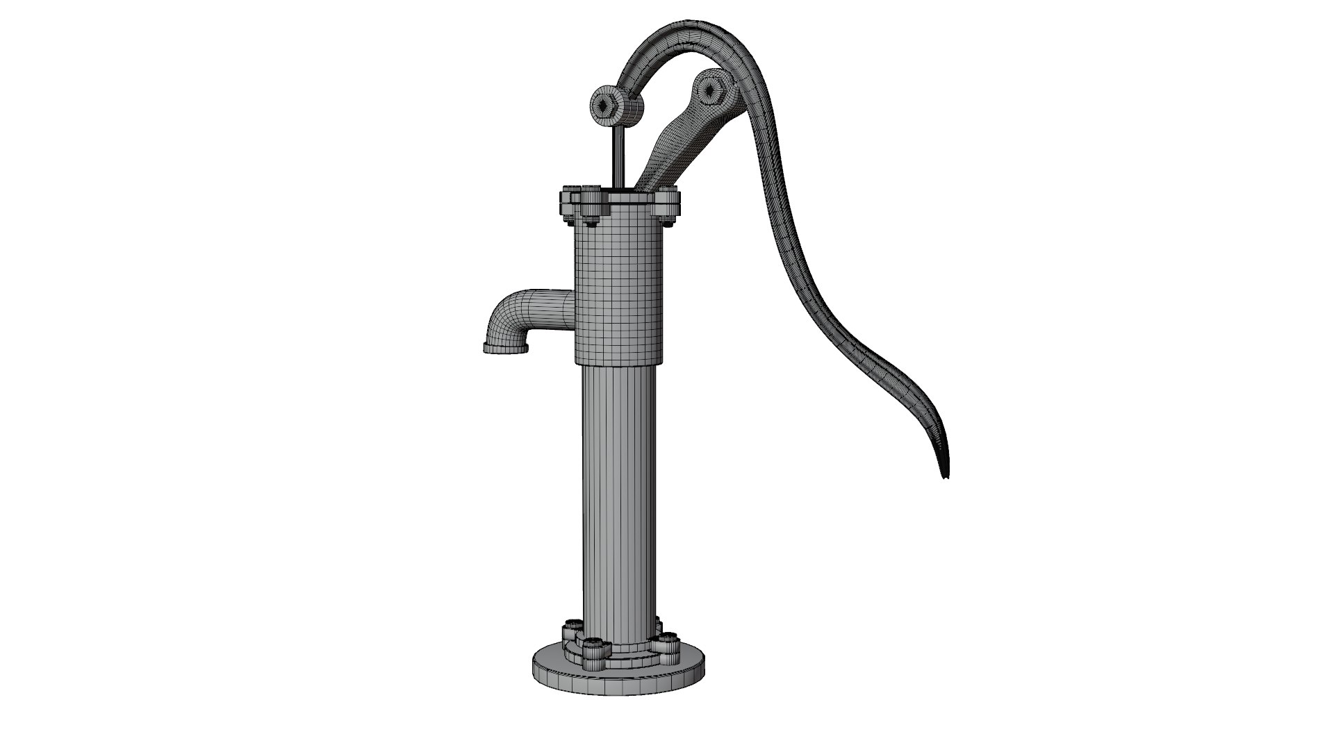 3D Handpump - TurboSquid 1835603