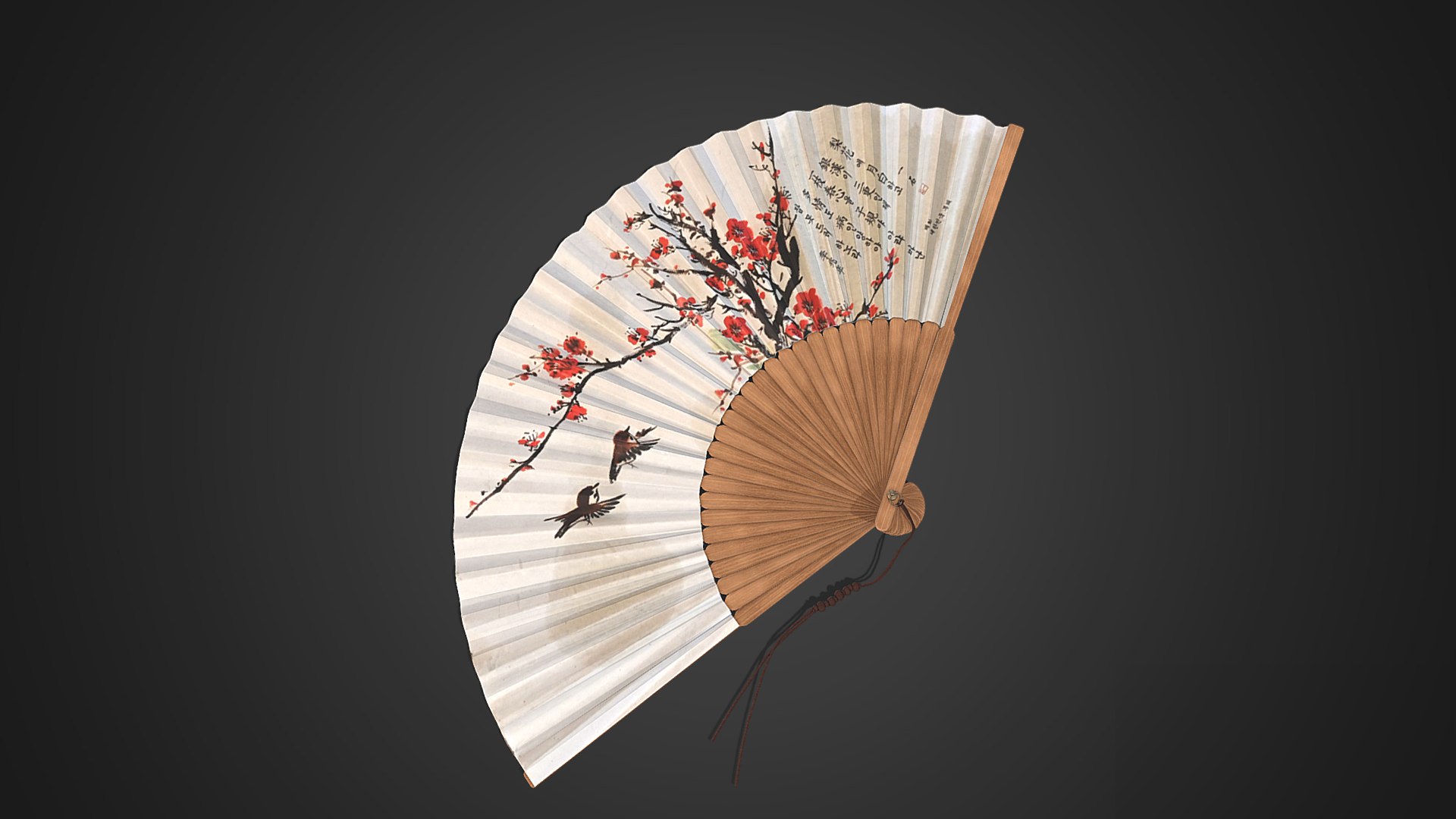 Game Ready Korean Traditional Fan 3D Model - TurboSquid 2090123