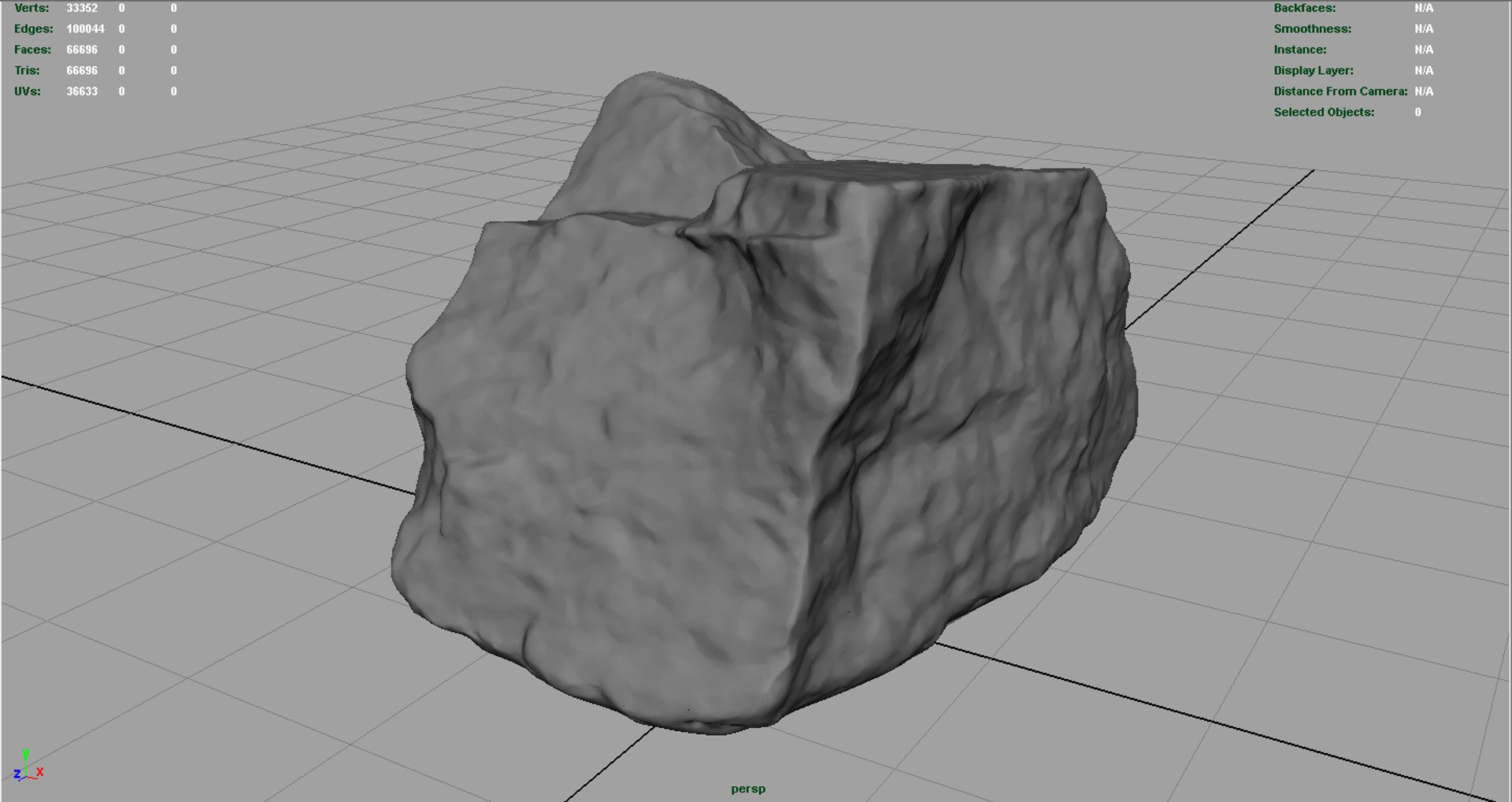 Realistic Stone 3d Max