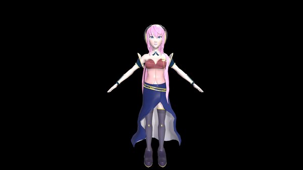 modelo 3d Megurine Luka V4x - TurboSquid 2124219