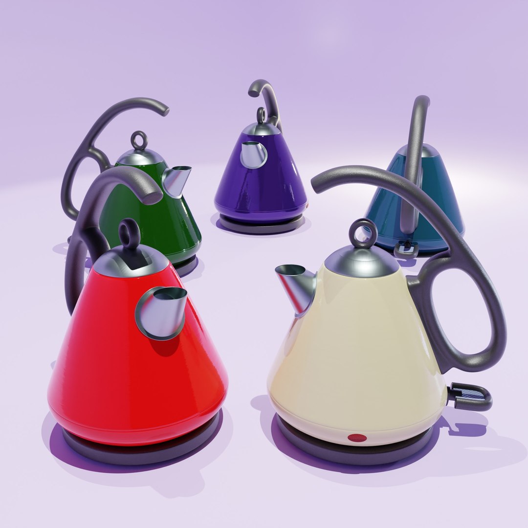 3D Kettle Model - TurboSquid 1945797