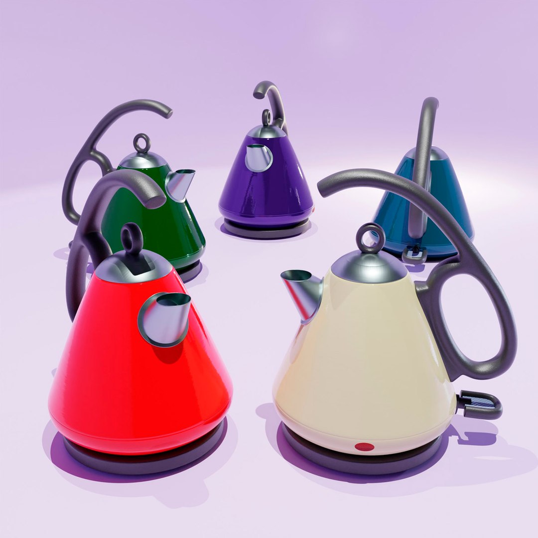 3D Kettle Model - TurboSquid 1945797