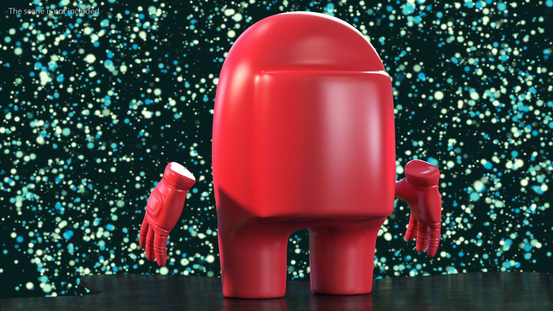 3D Among Us Character Red Rigged For Cinema 4D - TurboSquid 2007348