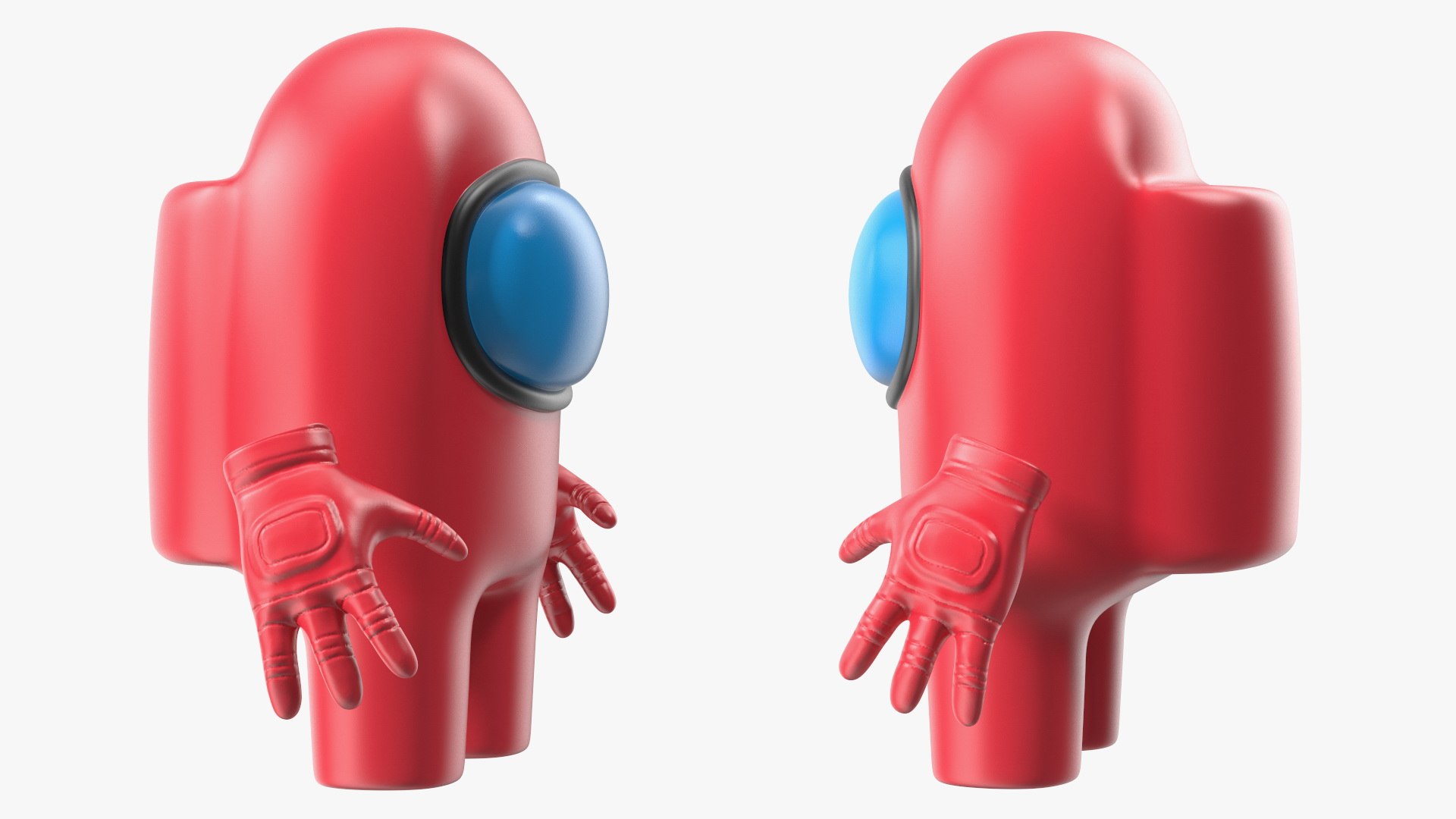 3D Among Us Character Red Rigged for Cinema 4D - TurboSquid 2007348